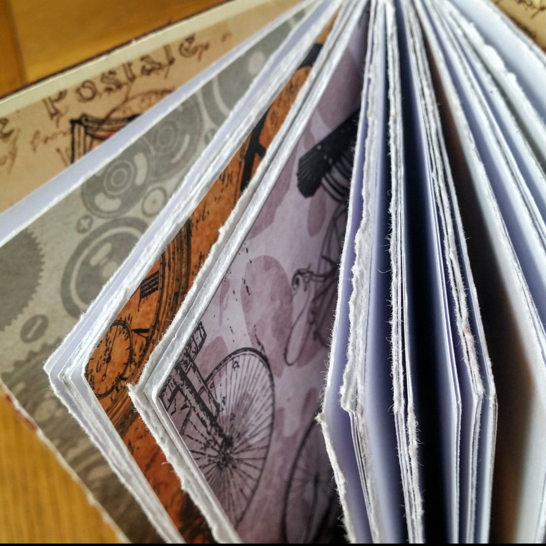 Cycling journal / biking notebook - Leather journal with a cycling the ...